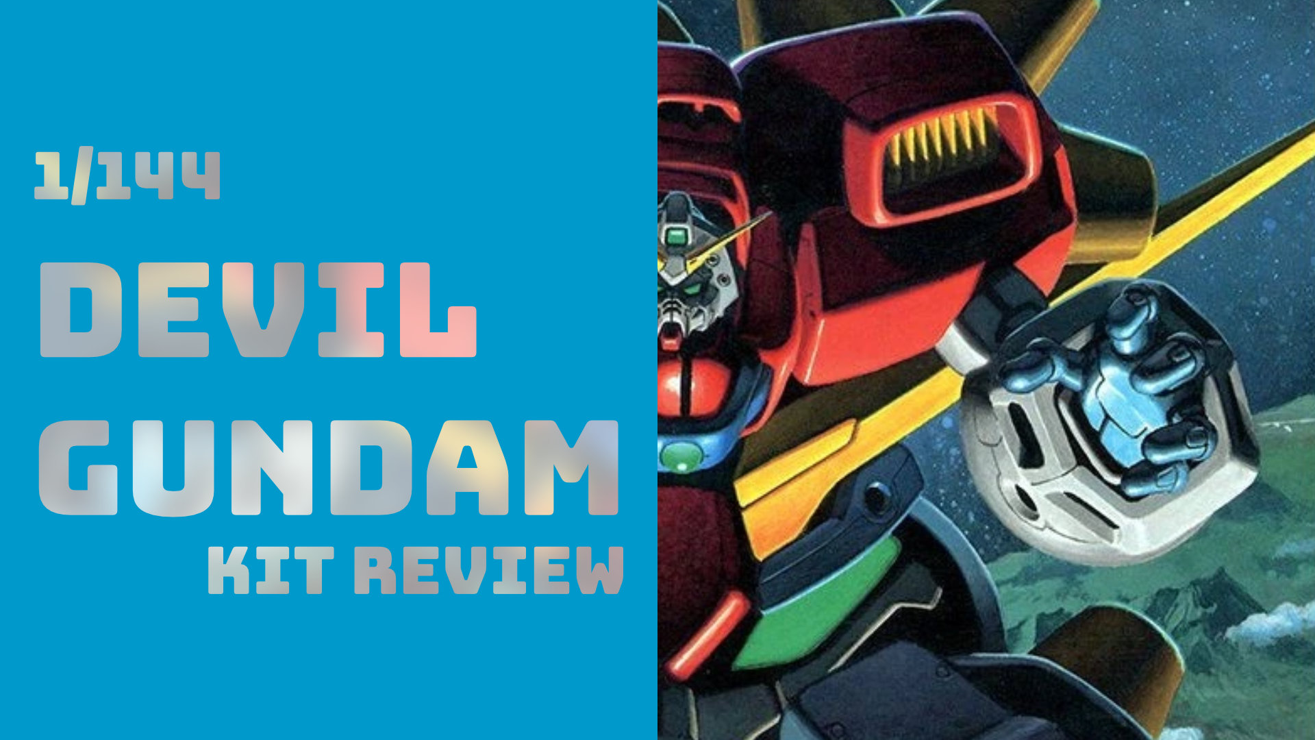 1/144 Devil Gundam - Kit Review | Hangar V - Hobby Blog