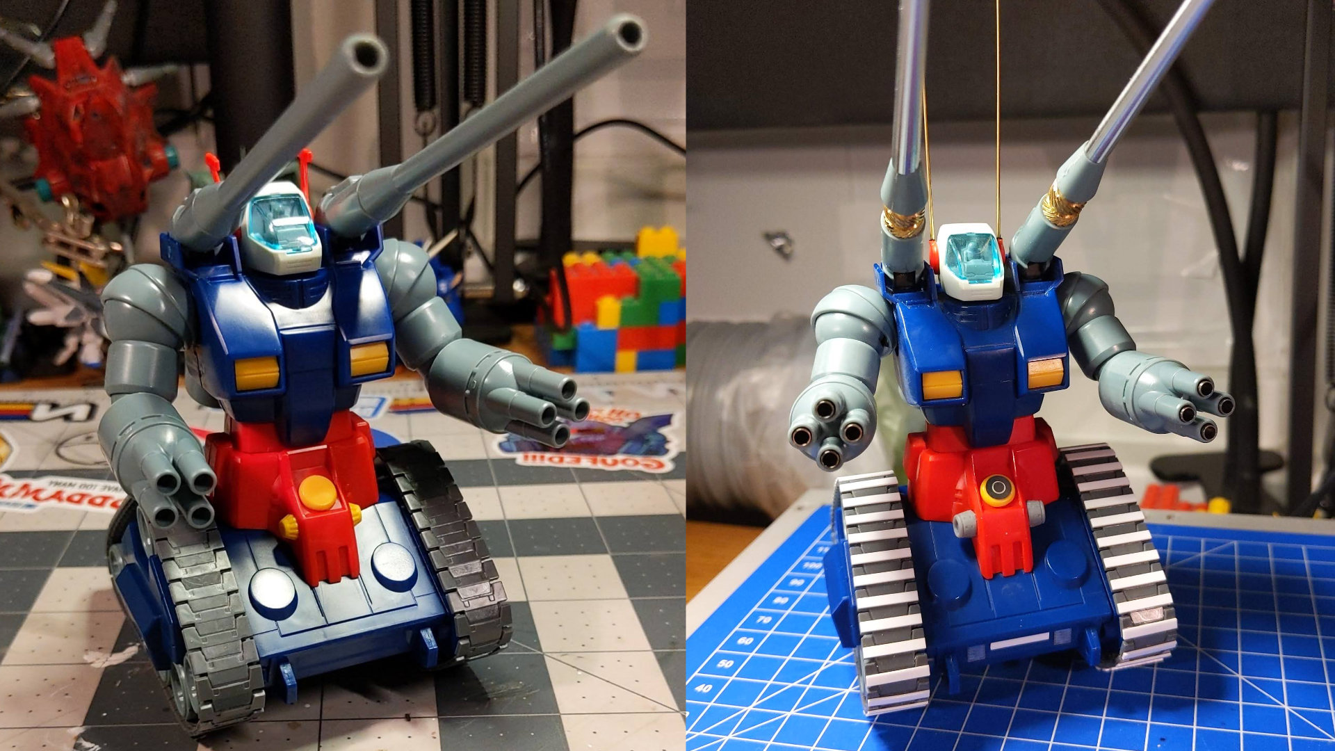 WIP - HG Guntank (Project V) Part 1 | Hangar V - Hobby Blog